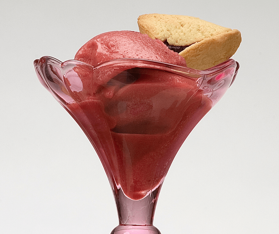 Cranberry Apple Sherbet | Healthy Living Links